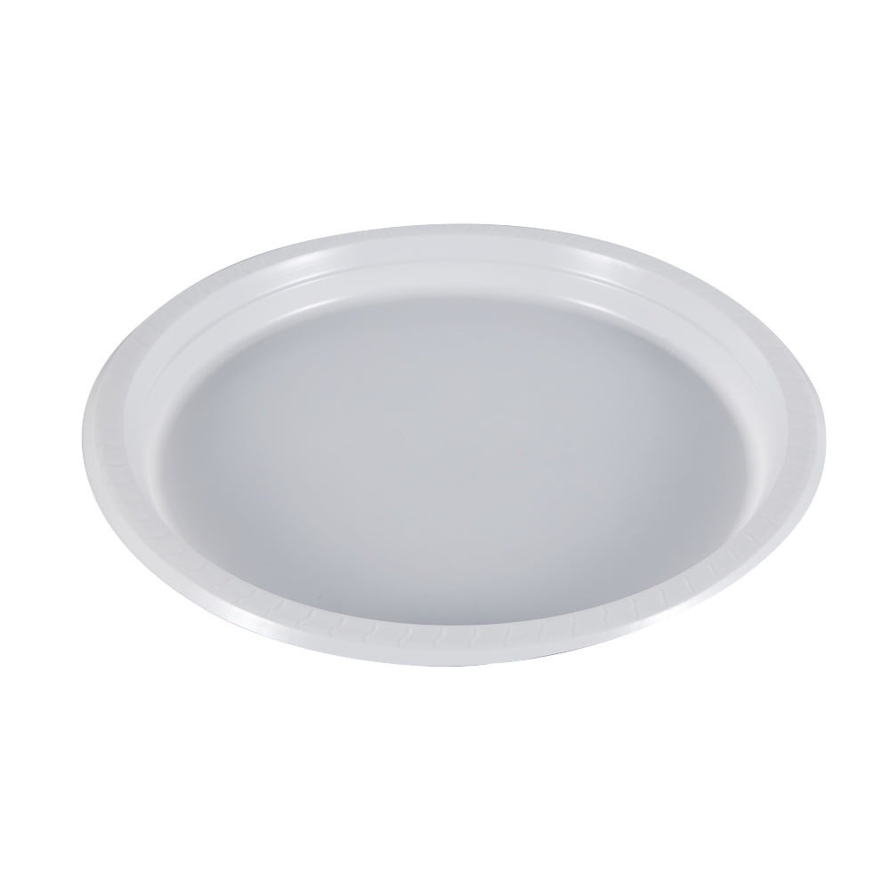 ERDOUY 20Pcs 9in Plastic Dinner Plates, Disposable Plates Bulk Pack ...