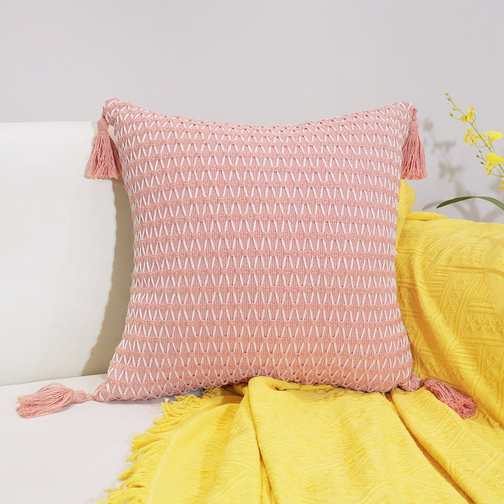 ERDOUY 2Pcs Reversible pile pillow case Classic and timeless, pure ...