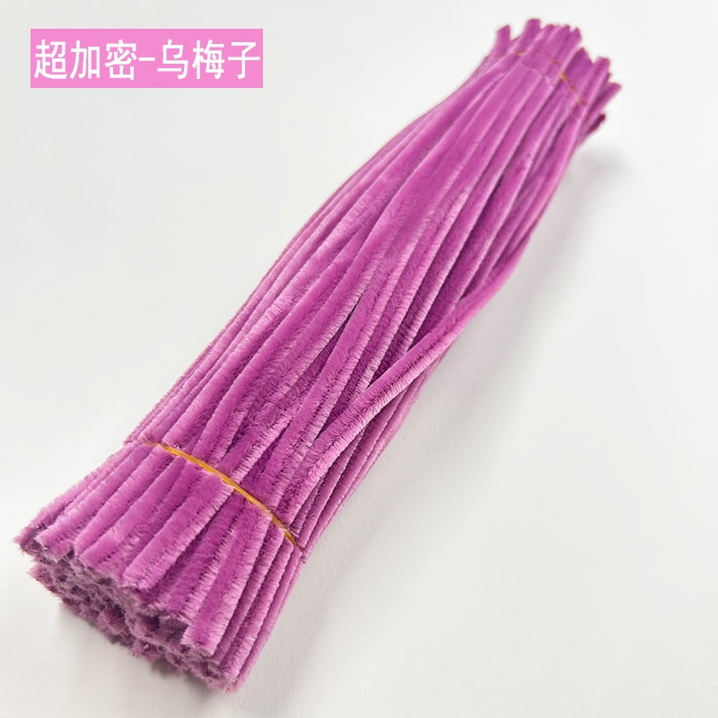 ERDOUY 300-Piece Bulk Soft Bendable Chenille Stems, 11.81"×0.23 ...