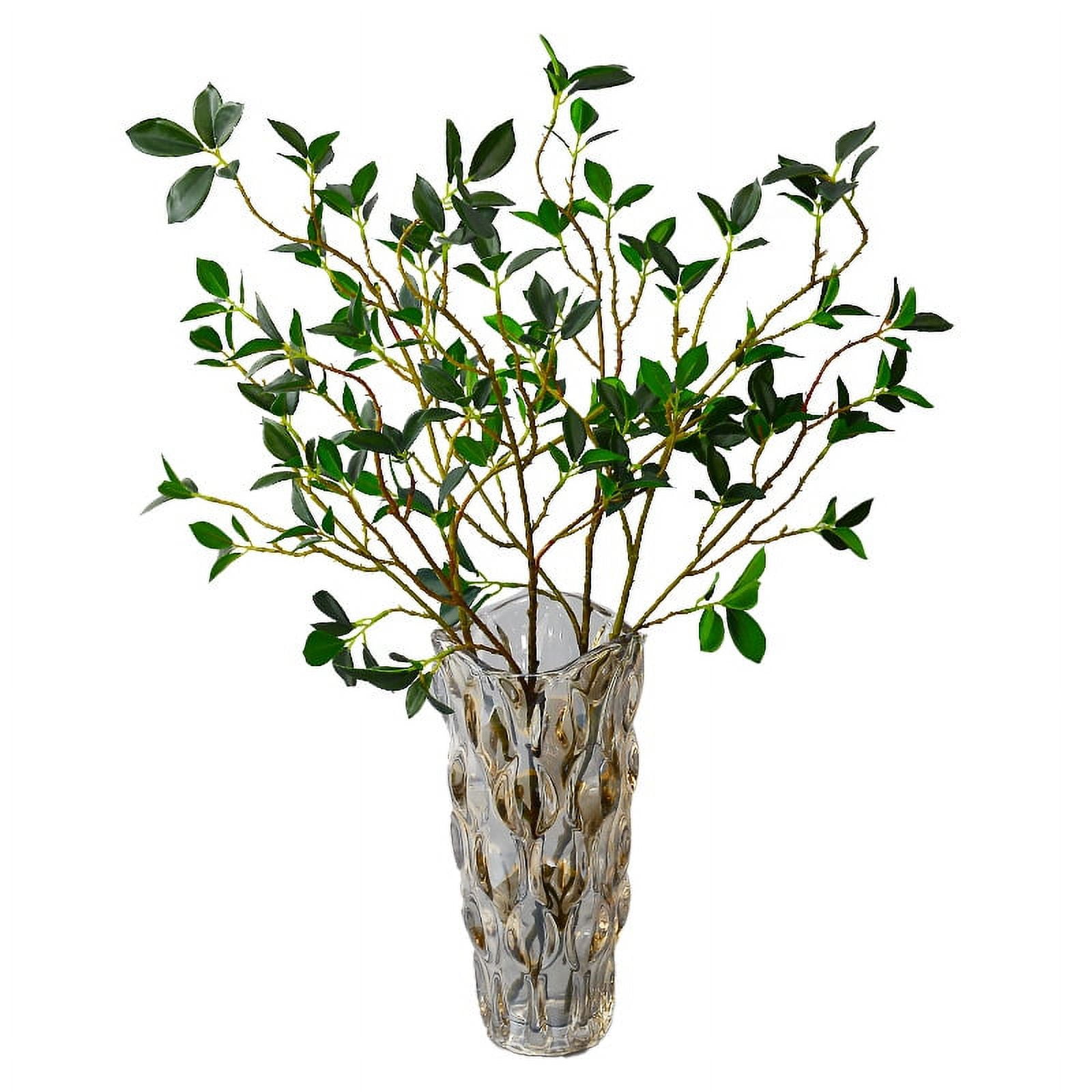 ERDOUY 43 '' 4Pcs artificial banyan tree branches, artificial leaves ...
