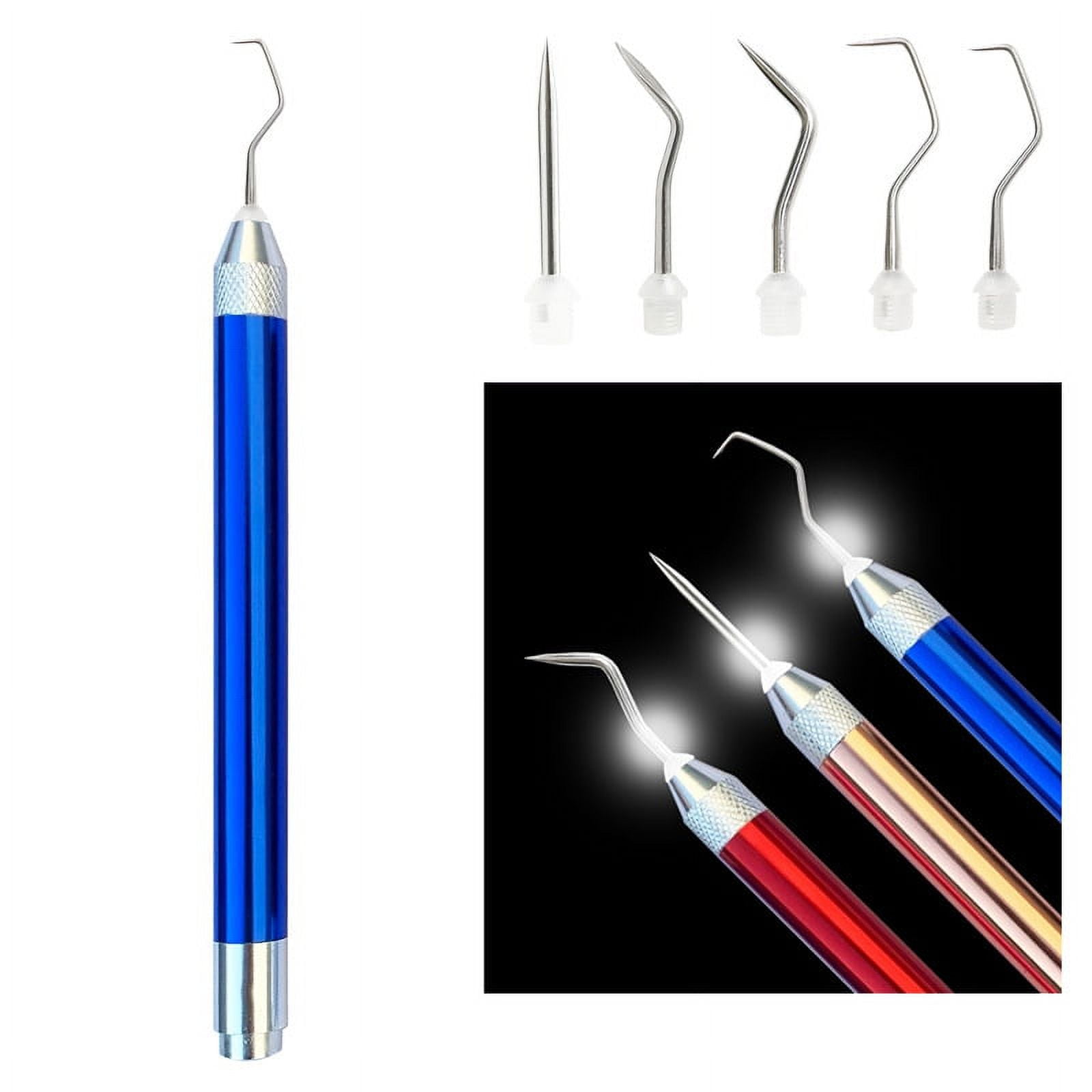 ERDOUY 5-piece handmade craft sticker relief carving luminous tool ...