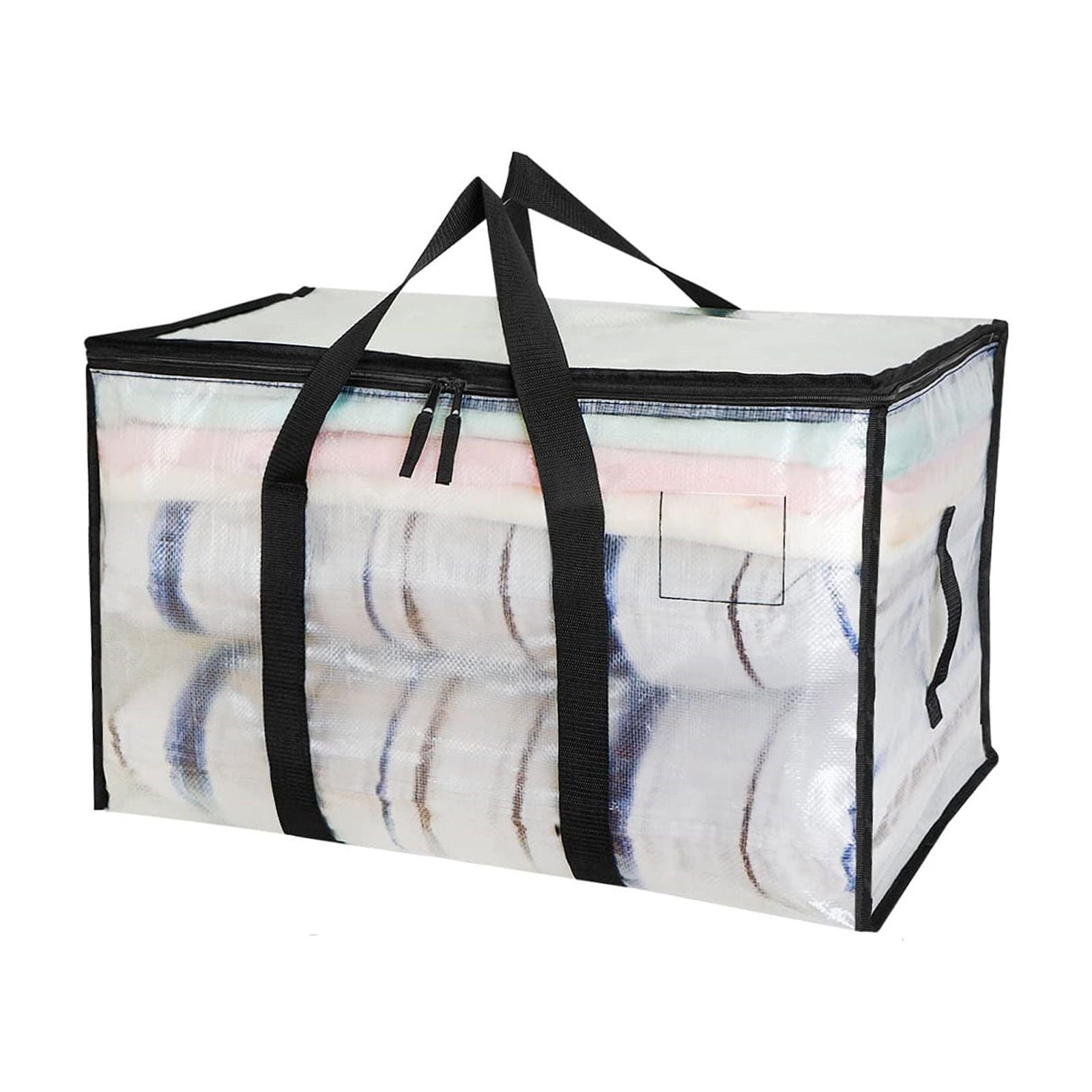 ERDOUY 6-piece oversized mobile bag with zipper and handle, heavy-duty ...