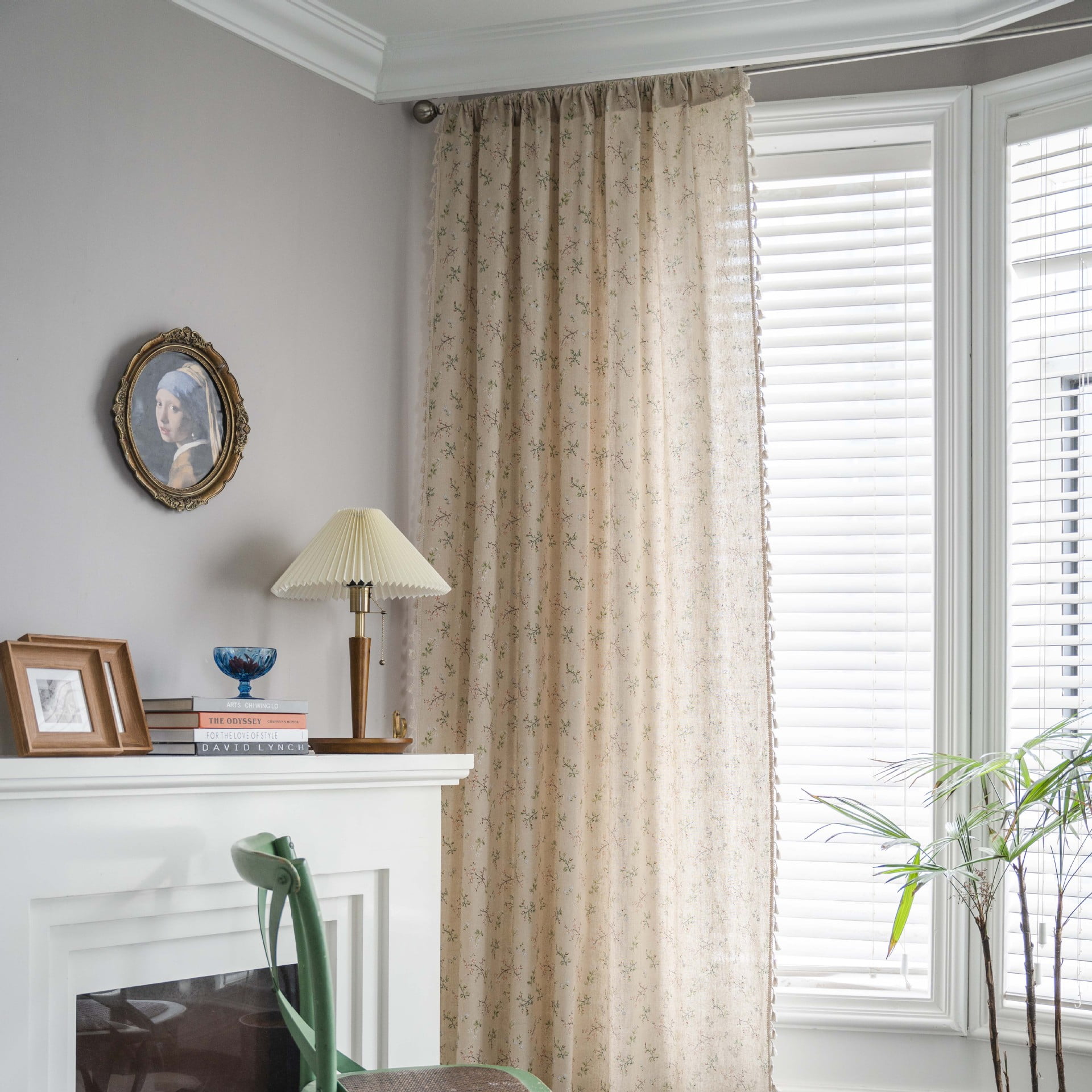 ERDOUY Curtains Sheer - Texture Sheer Window Covering, Light & Airy ...