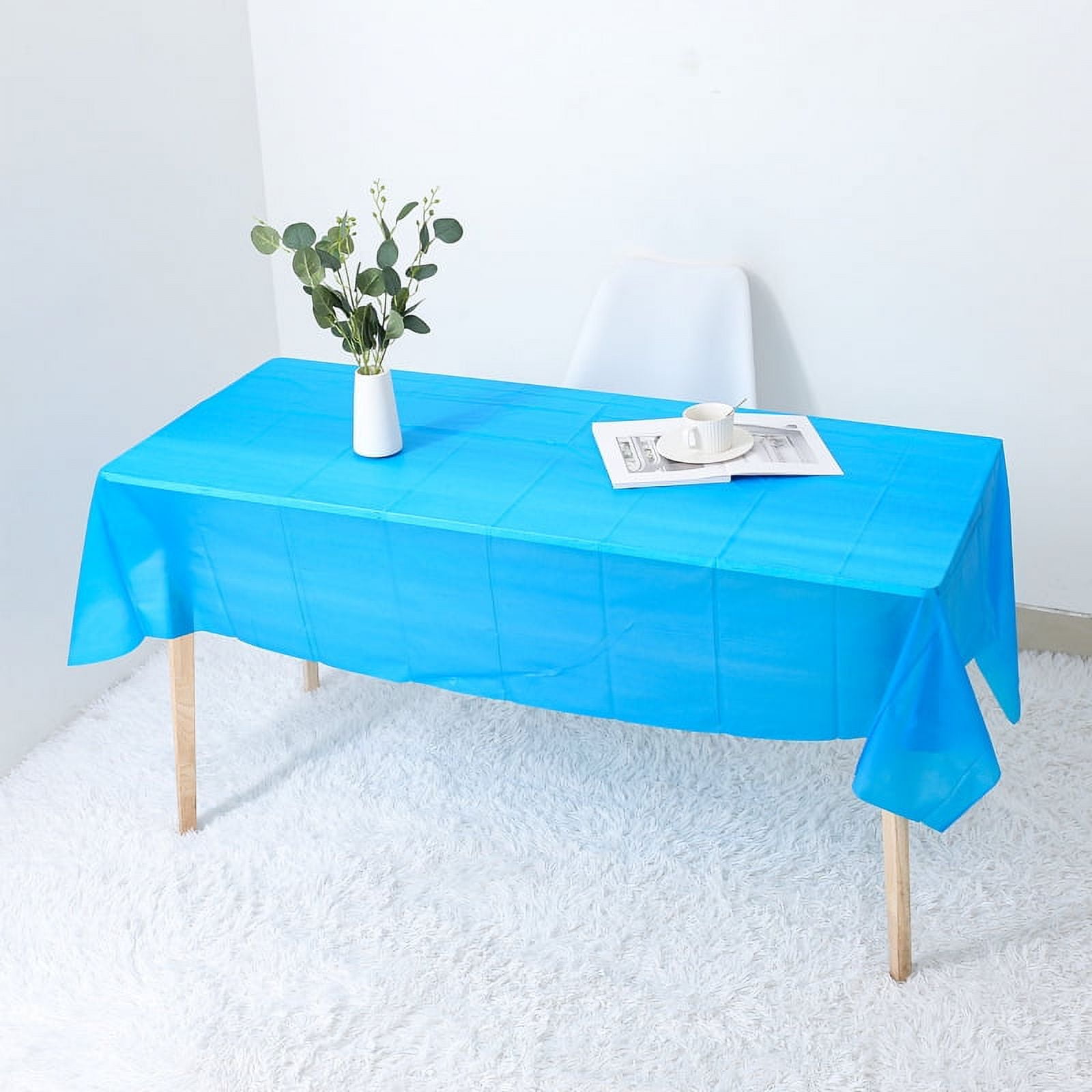 ERDOUY Disposable Table Cloth - 10pcs, 53.93 x 72.04 Inch Table Cloths ...