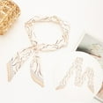 ERDOUY Elegant Personalized Scarf, Long Scarf, Headband Binding Bag ...