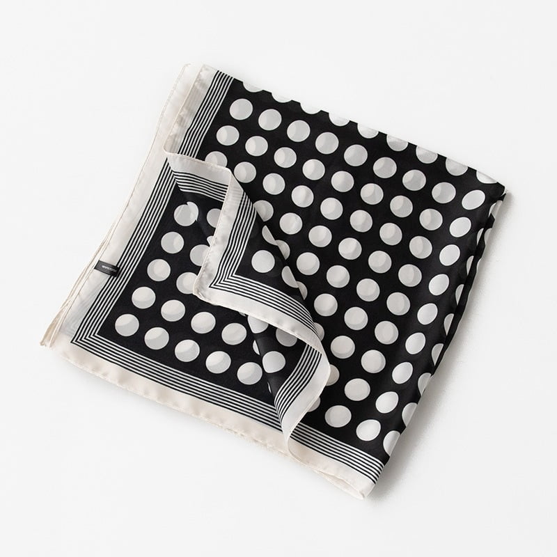 ERDOUY Fashion Small Neck Scarf Silk Feeling Head Scarves Satin Square ...