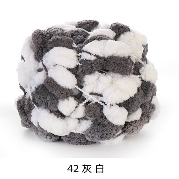 ERDOUY Soft Plush Wool Acrylic Fancy Loop Yarn for Doll Hair Making ...