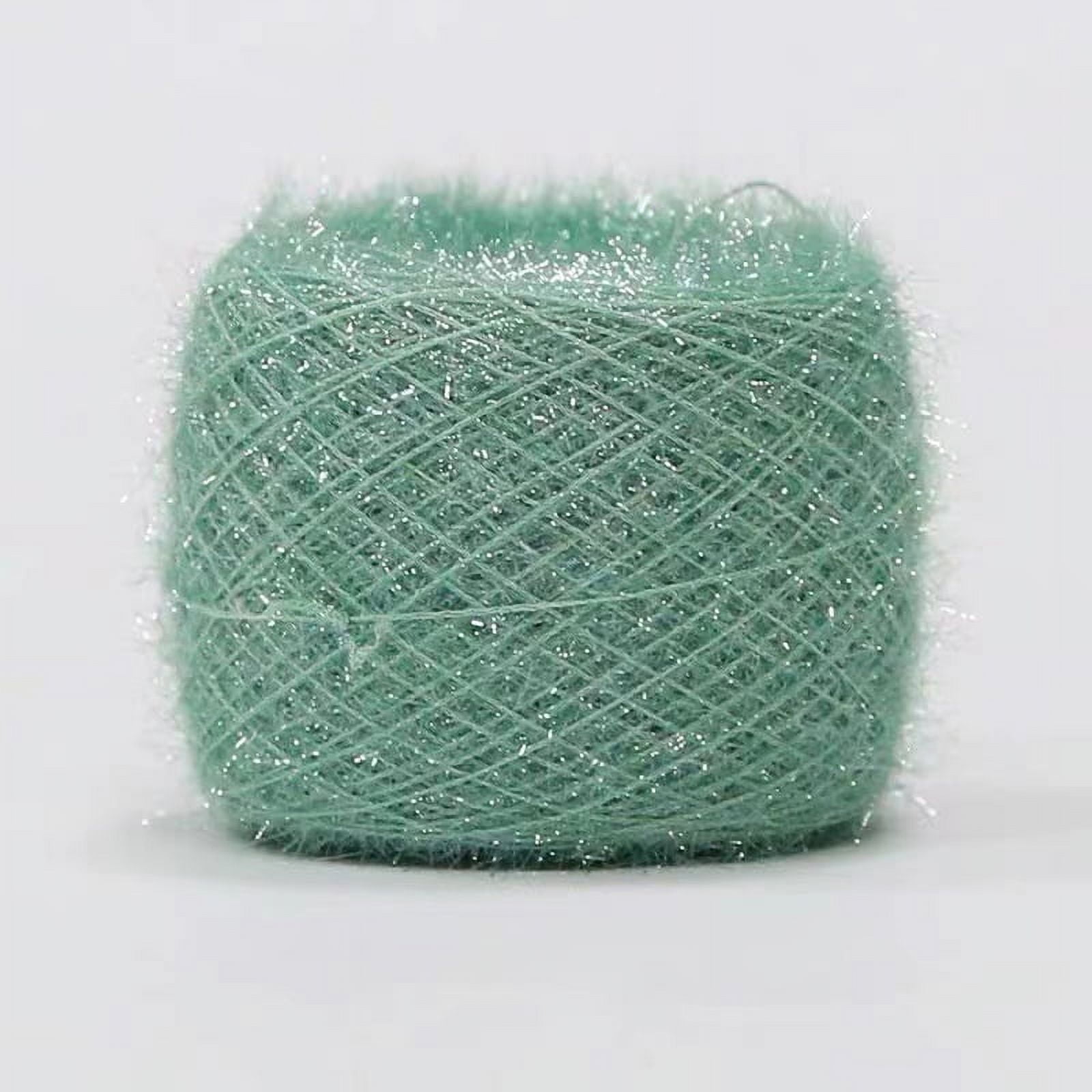 ERDOUY Soft Plush Wool Acrylic Fancy Loop Yarn for Doll Hair Making ...