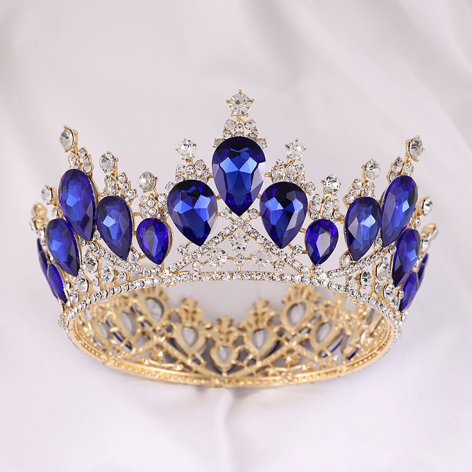 ERDOUY Wedding Tiara for Bride Princess Tiara Headband Bridal Crown ...