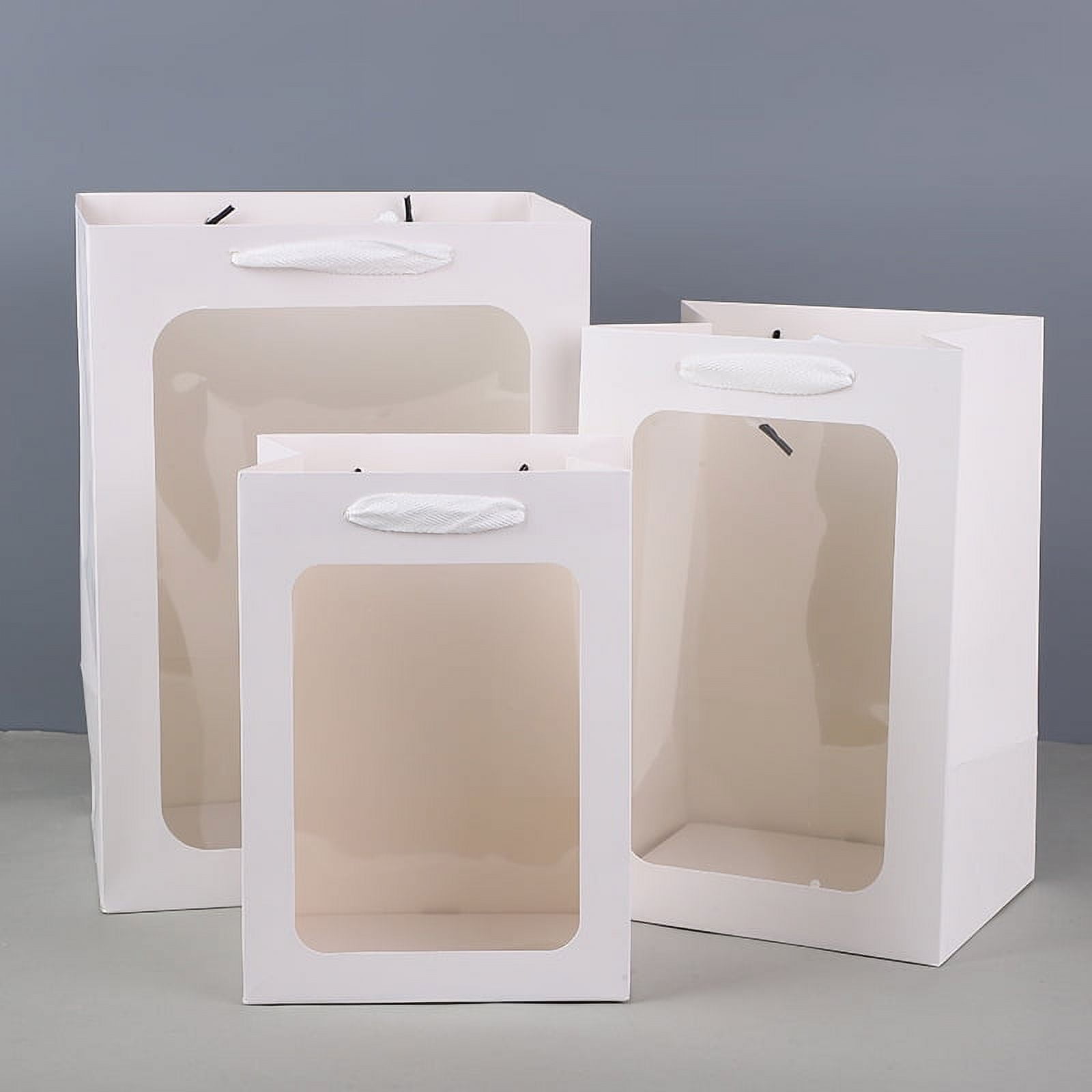 ERDOUY gift, flowers, gift box packaging bags, transparent window gift ...