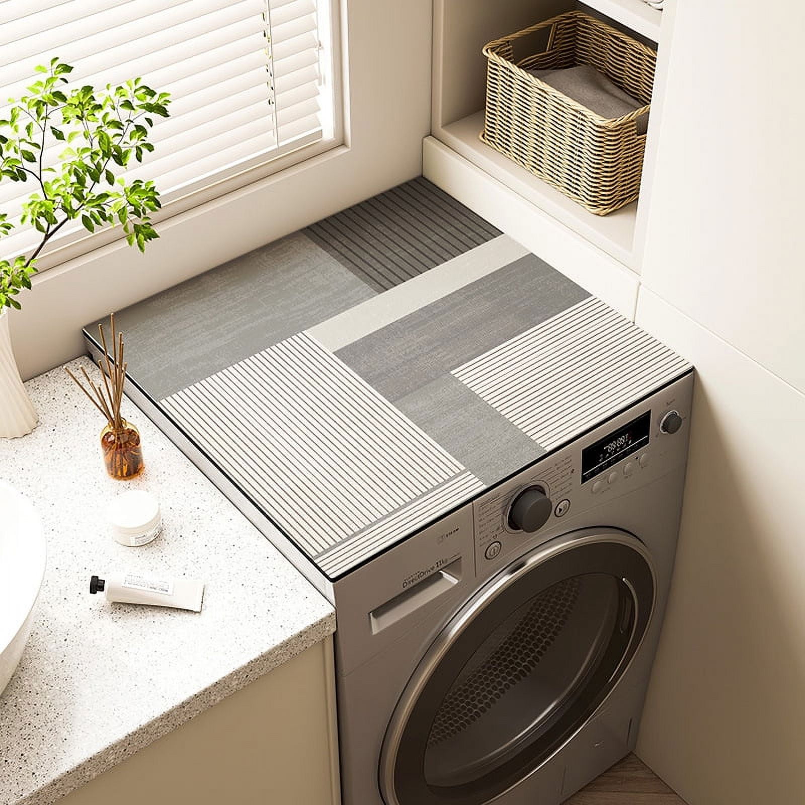 ERDOUY washing machine dryer dust mat, used for top creative washing ...