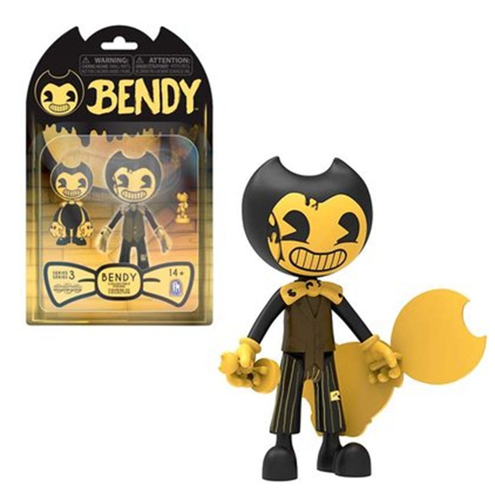 HIXOWIA 4.72" Bendy and The Ink Machine Action Figures, Cool Bendy and ...