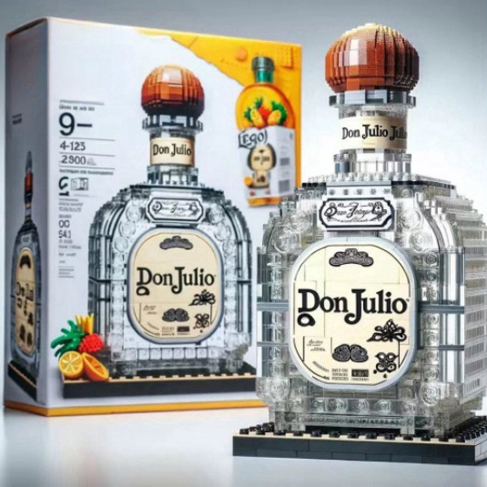 ERETOY Alcohol Bottle Model Kit – Whiskey Vodka Rum Wine Tequila ...