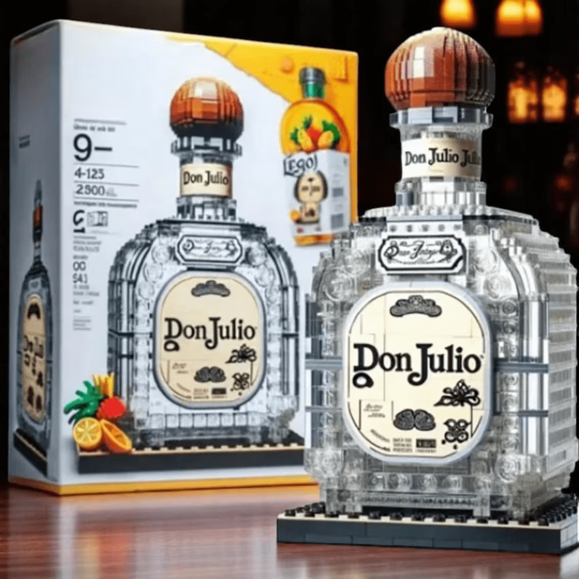 ERETOY Building Brick Alcohol Bottle Set – Whiskey Vodka Tequila Rum ...