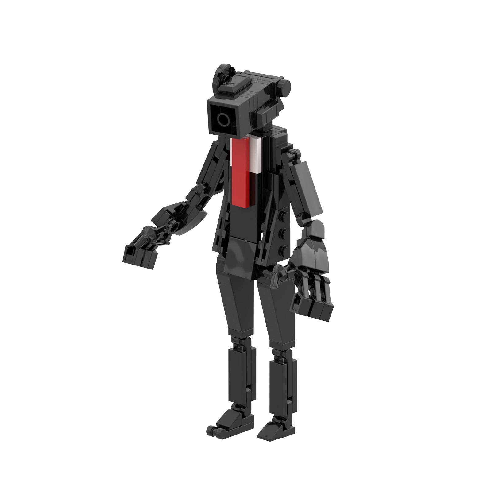 ERETOY Skibidi Toilet Toy Cameraman Figure Building Block Set - 6.77 ...