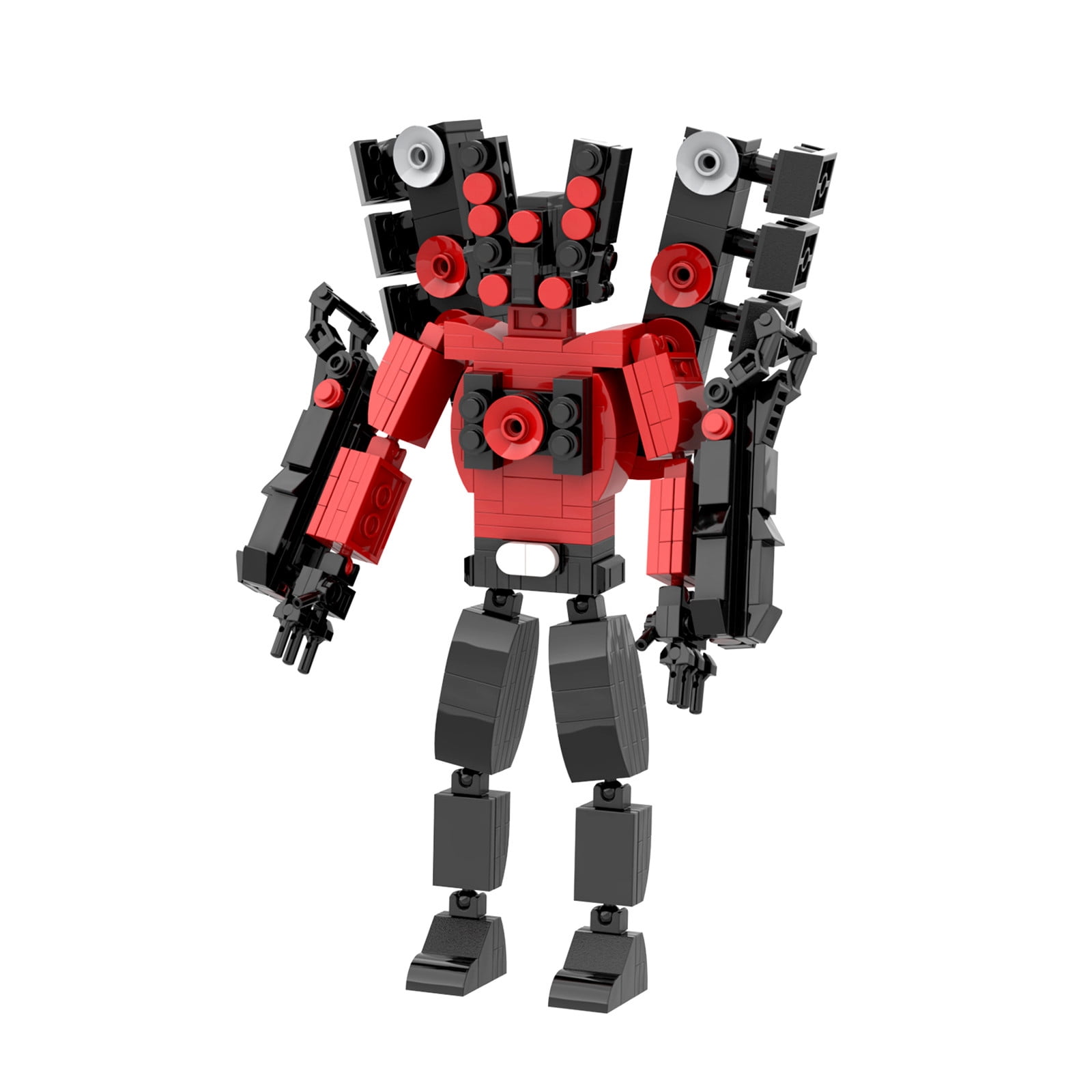 ERETOY Skibidi Toilet Toy Titan Speakerman Building Block Set - 8.7 ...