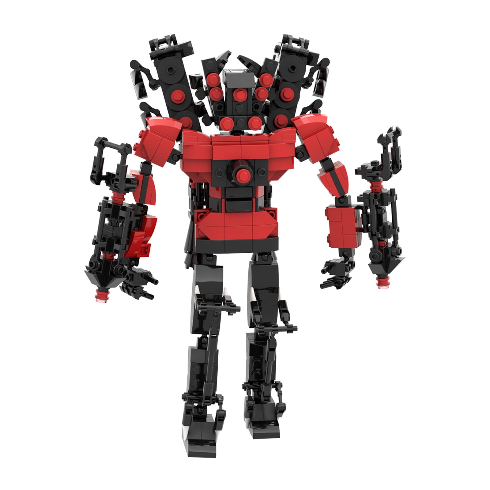 ERETOY Skibidi Toilet Toy Titan Speakerman Revenger Building Block Set ...