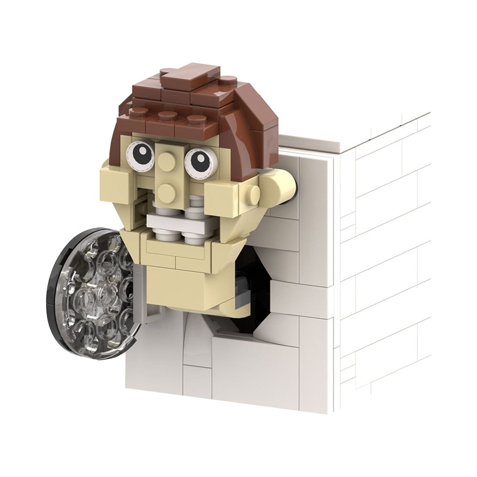 ERETOY Skibidi Toilet Toy Upgraded Skibidi Toilet Figure Building Block ...