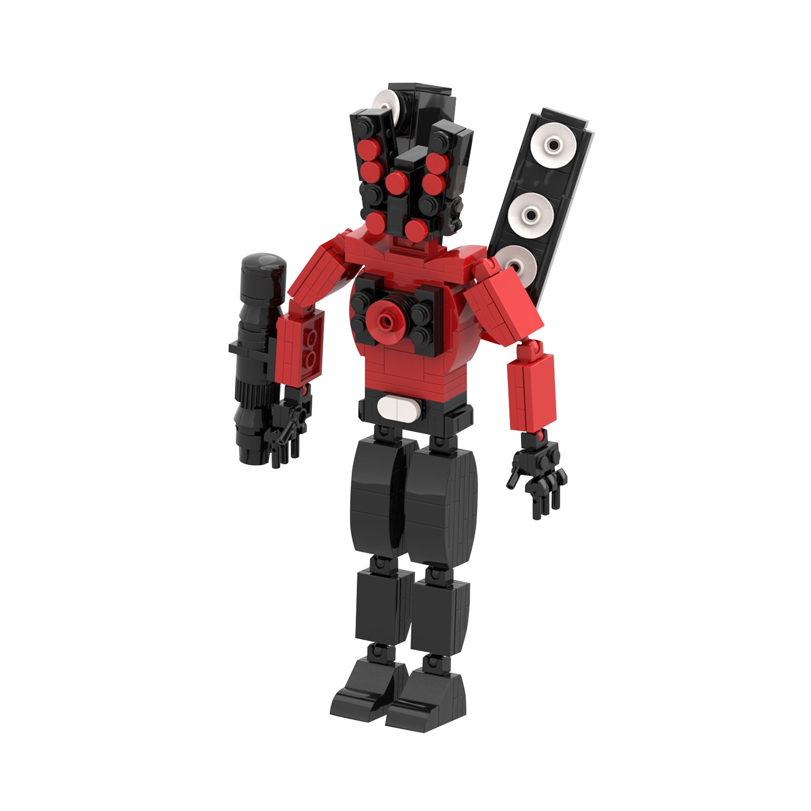 ERETOY Skibidi Toilet Toy Upgraded Titan Speakerman Figure Building ...