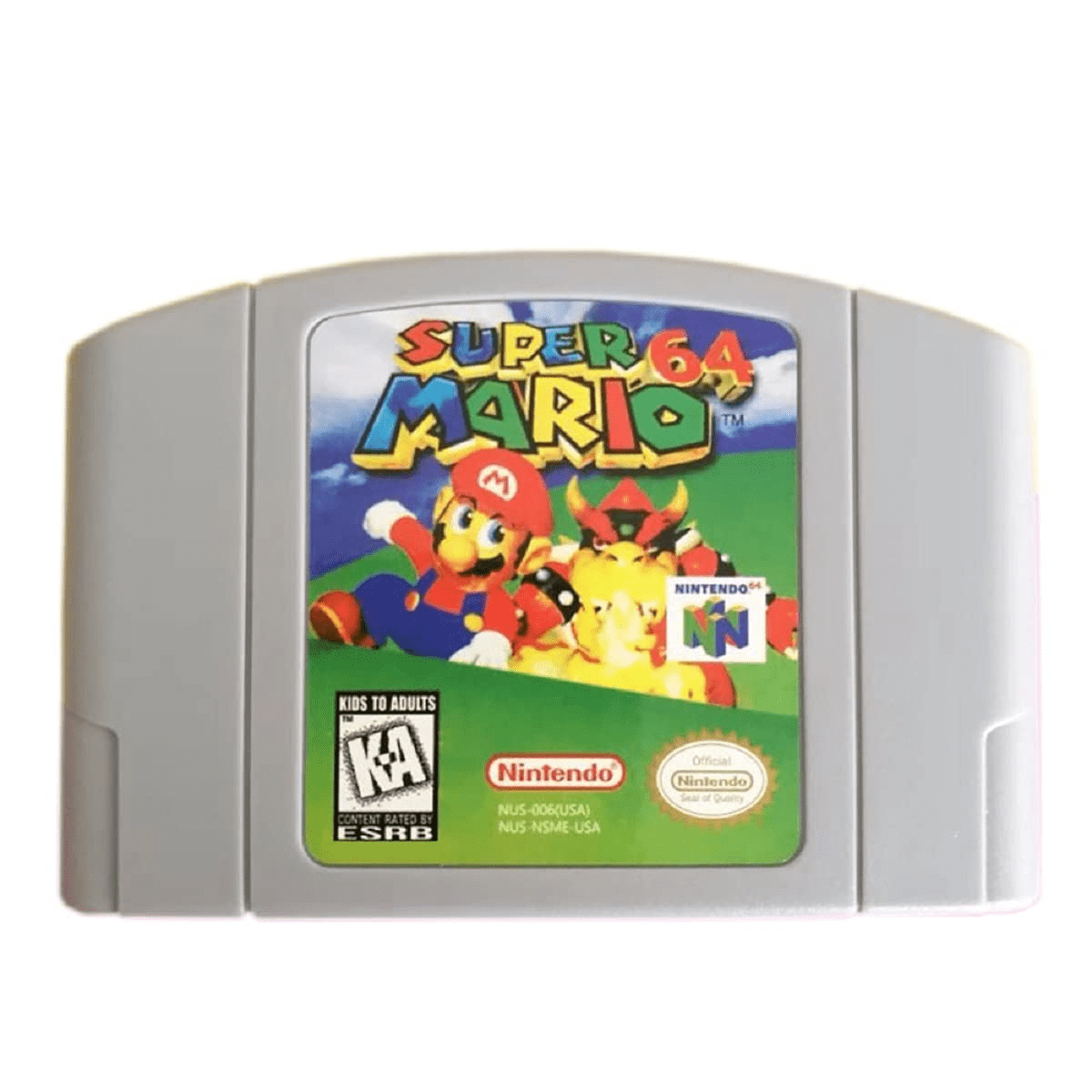 ERETOY Super Mario 64 Game Cartridge US NTSC Version for Nintendo 64 ...