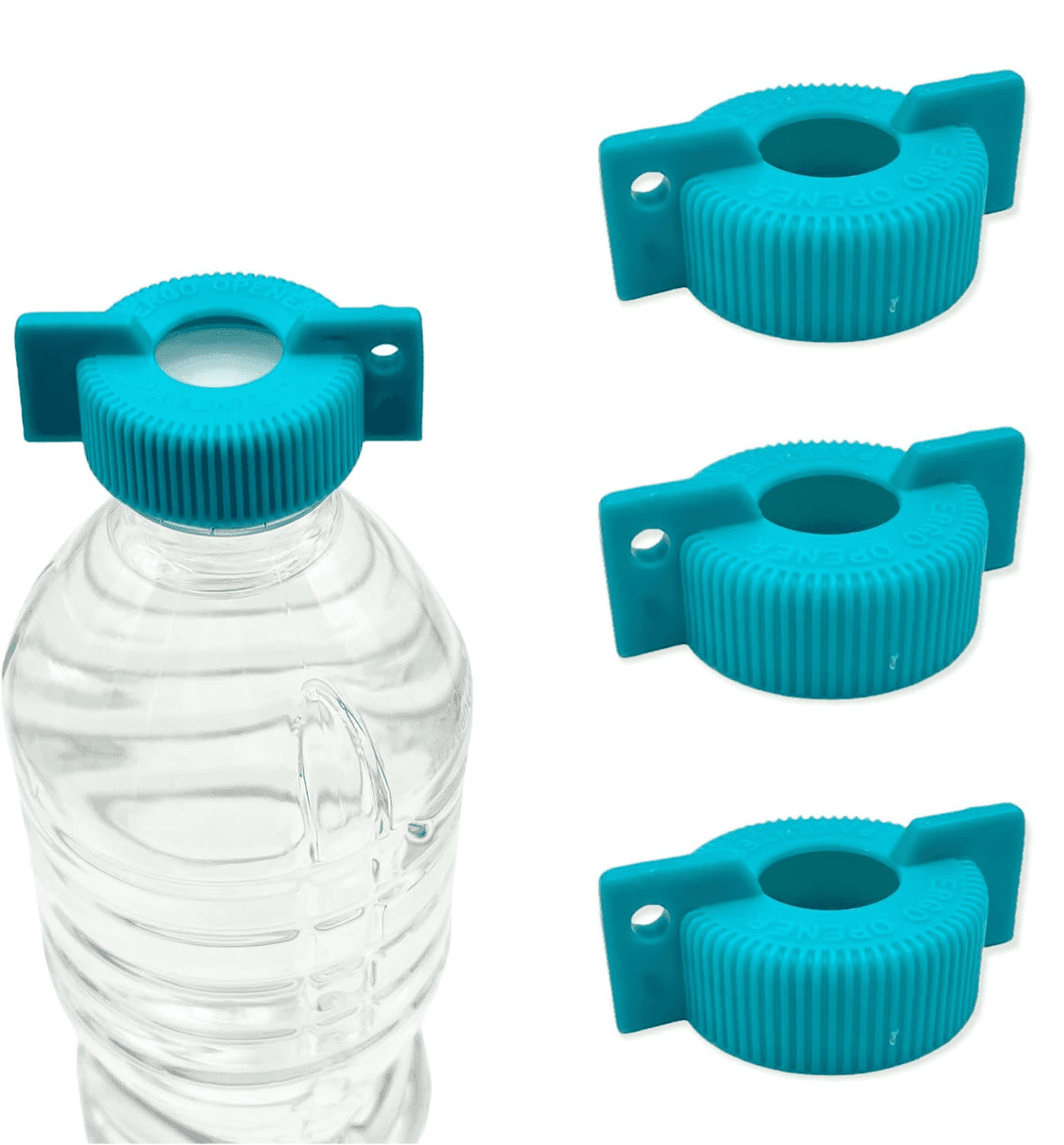 Ergonomic Bottle Caps Water Bottle Openers - 3-pack - Walmart.com