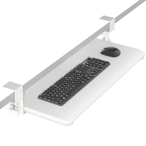 VIVO Clamp-on Computer Keyboard & Mouse Under Desk Slider Tray for ...