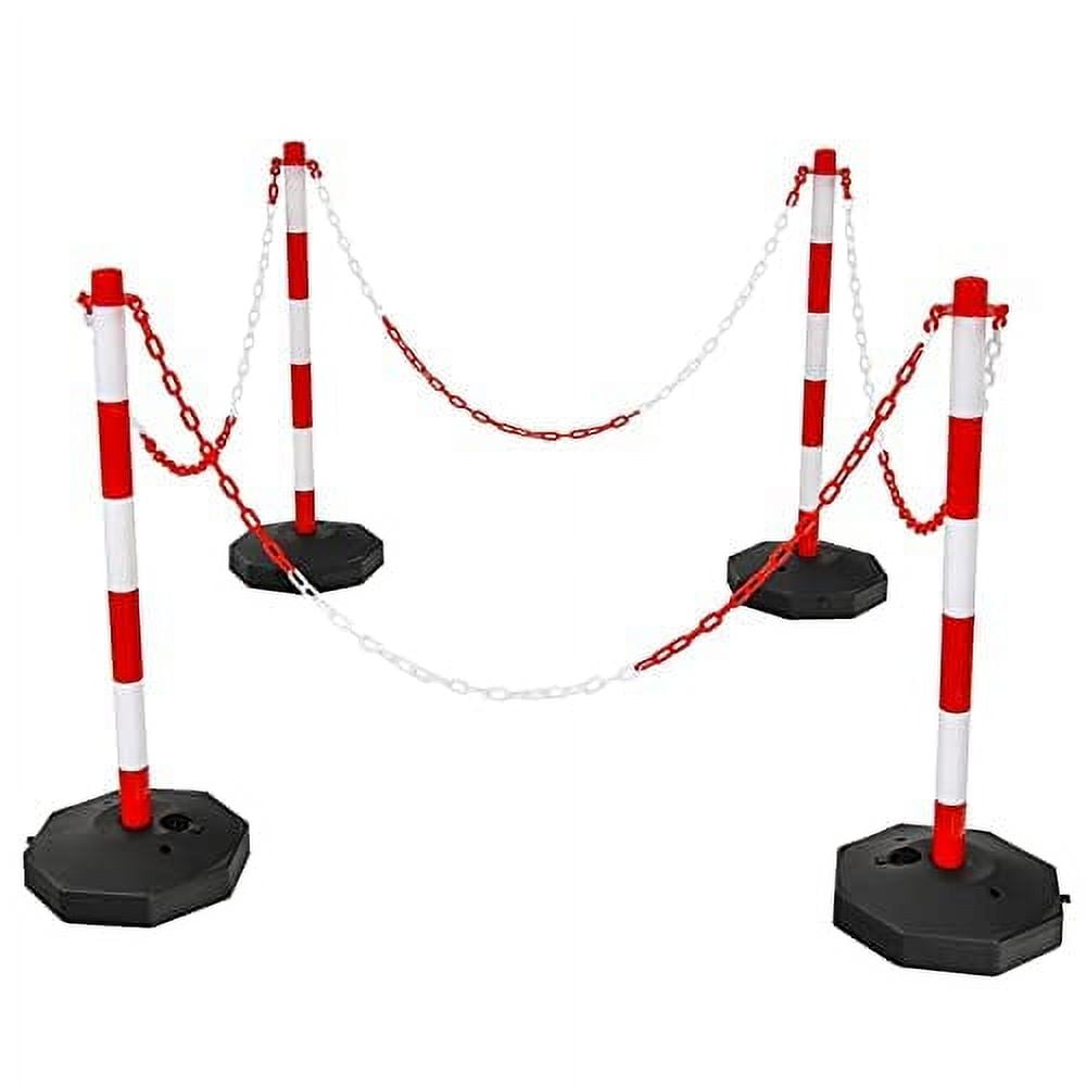 ERGOMASTER 24~34 Inches Adjustable Delineator Post Traffic Cones Safety ...