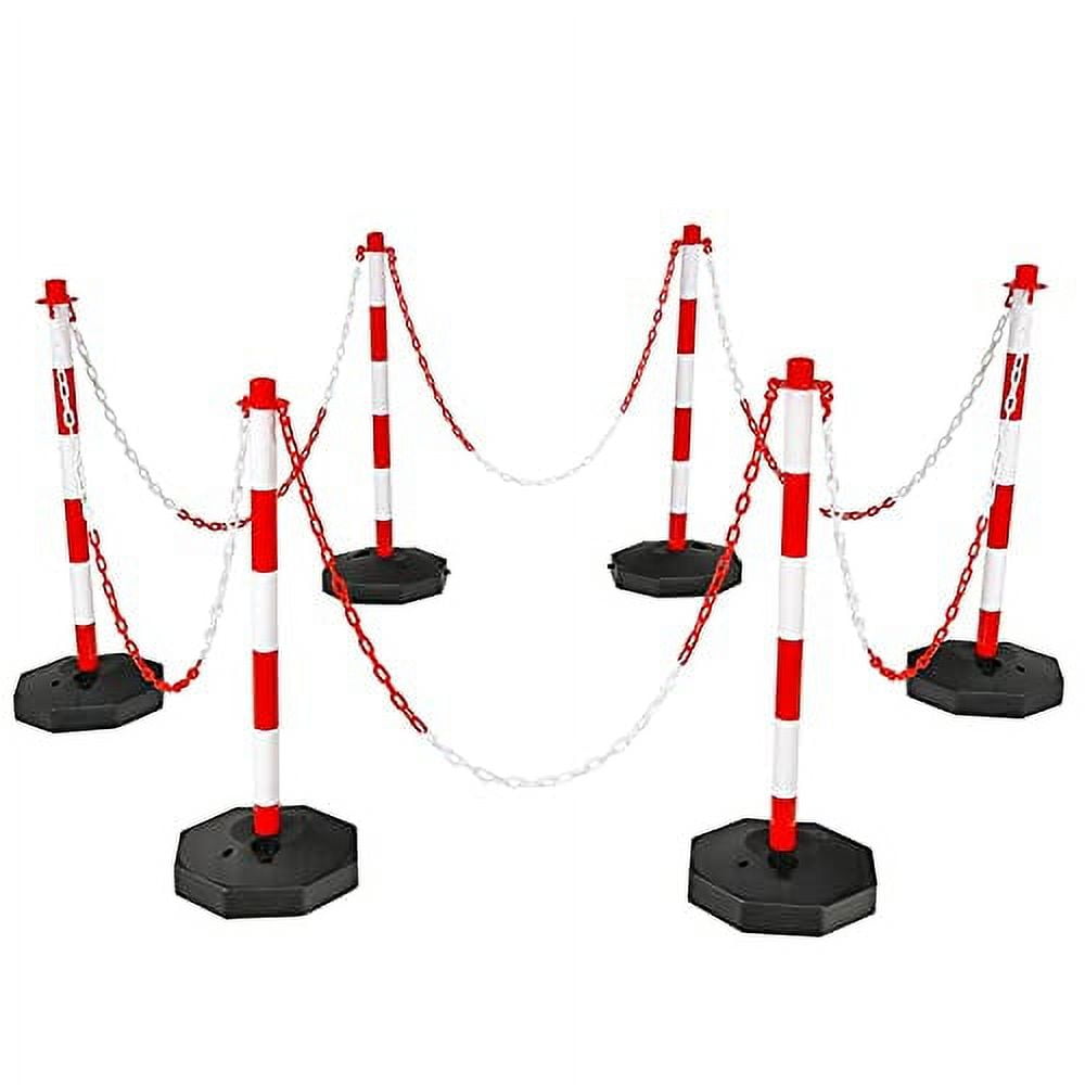 ERGOMASTER 24~34 Inches Adjustable Delineator Post Traffic Cones Safety ...
