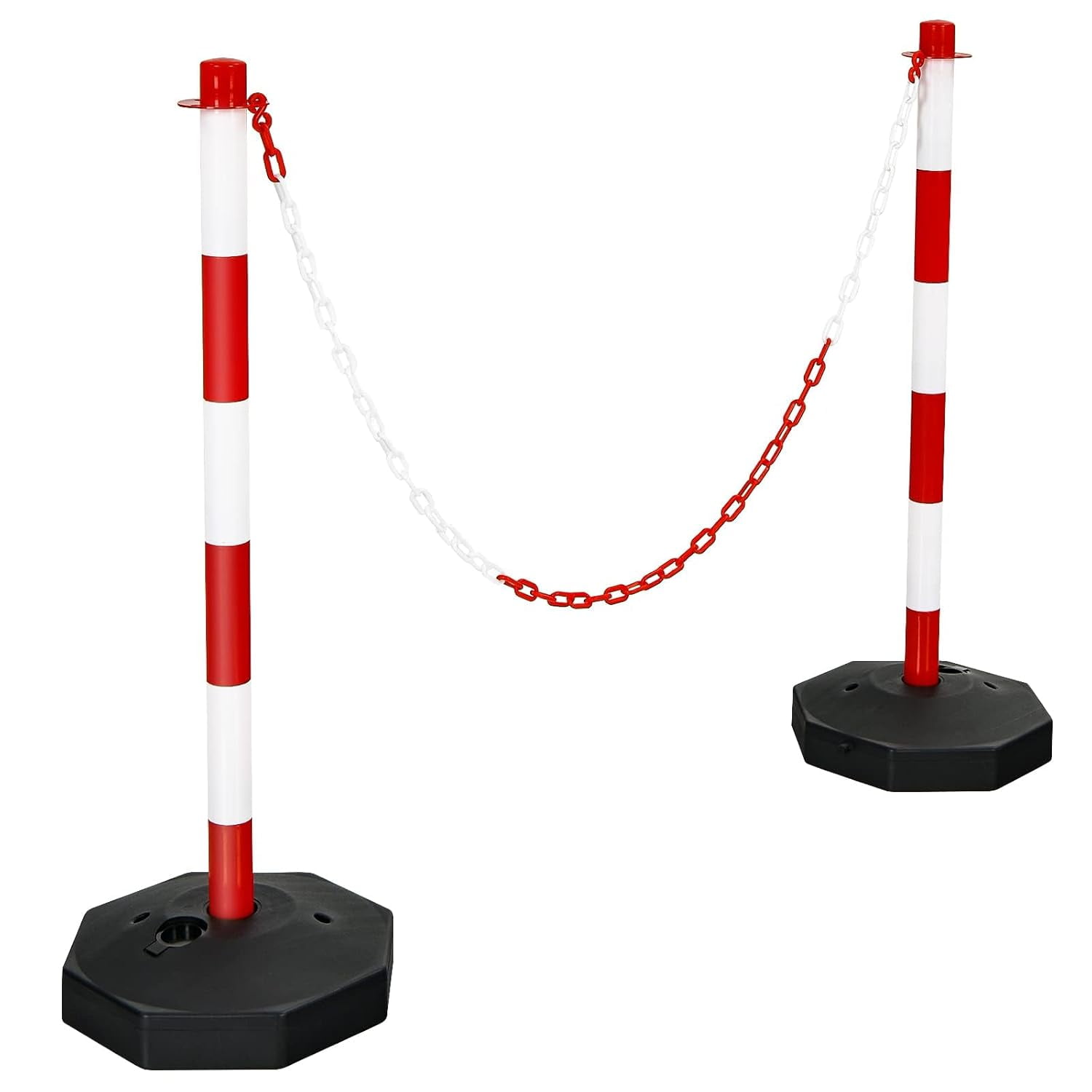 ERGOMASTER 24~34 Inches Adjustable Delineator Post Traffic Cones Safety ...