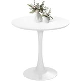 ERGOMASTER 32 Inches Round Dining Table, Modern Tulip Kitchen Table for ...