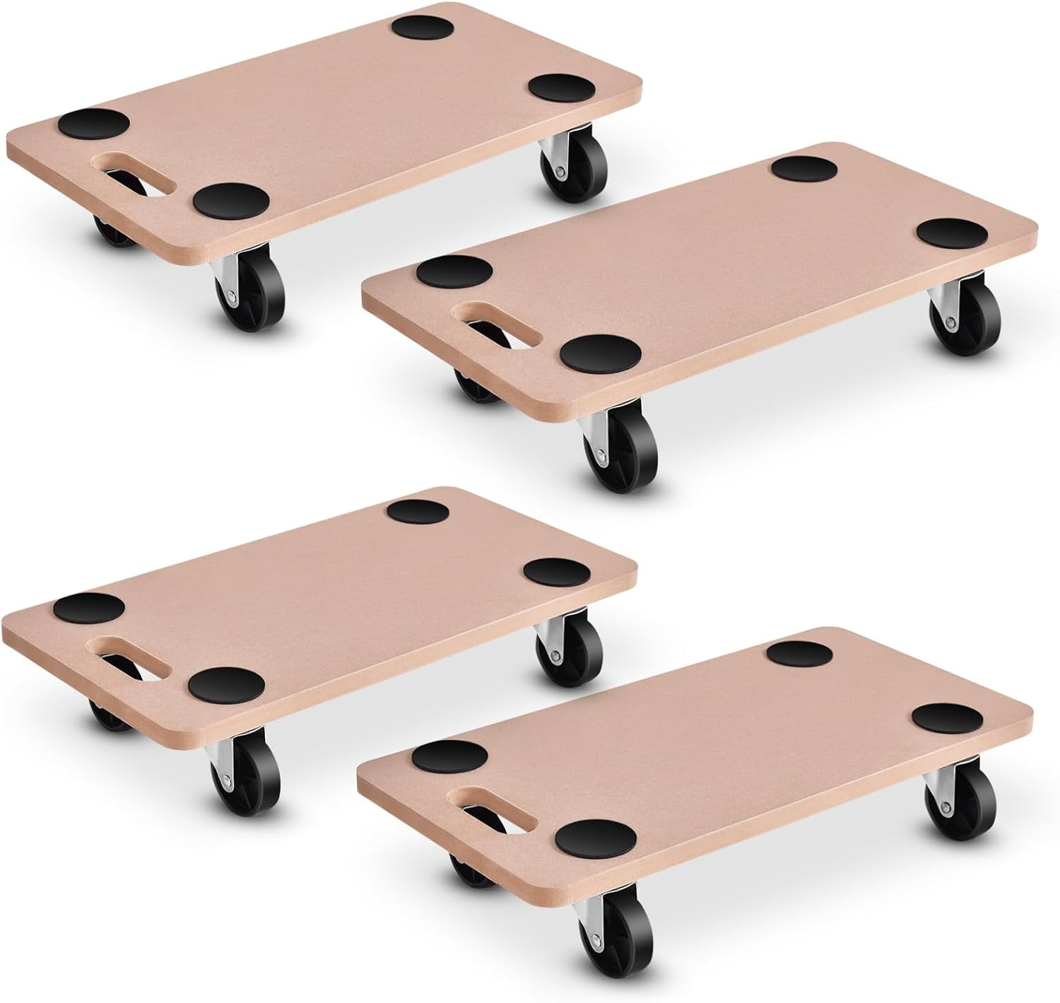 ERGOMASTER Furniture Moving Dolly with 4 Wheels, Moving Dolly Heavy ...