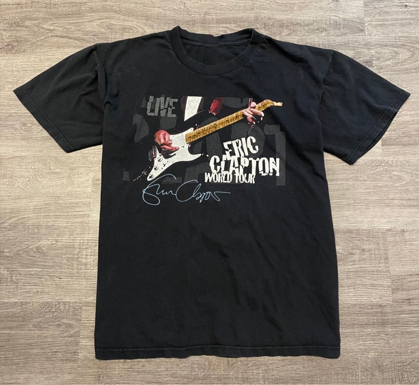 ERIC CLAPTON World Tour Signature Unisex T-shirt All Size - Walmart.com