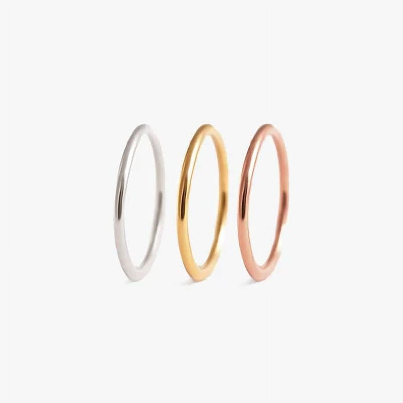 ERICAJEWELS Stainless Steel Cartilage Hoop,Conch,Tragus,Daith,Rook ...