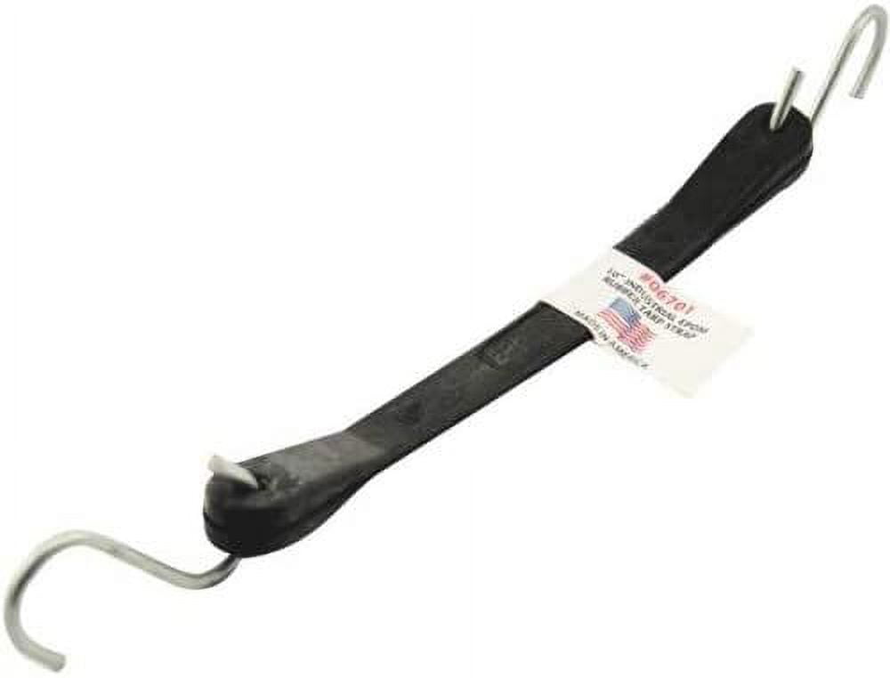 ERICKSON MANUFACTURING - 13" Industrial EPDM Rubber Tarp Strap, Made in ...