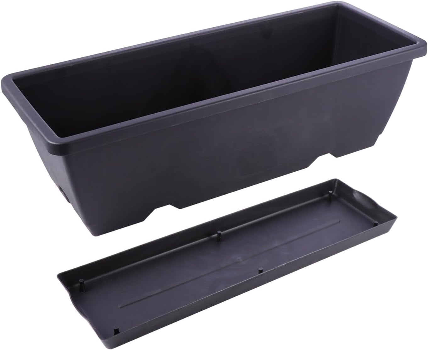 ERINGOGO Window Box Planter - 20Inch Rectangular Flower Boxes with ...