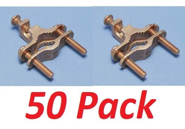 ERITECH EK17 Ground Clamp Perpendicular Burial for Rebar, Rods or Pipes ...