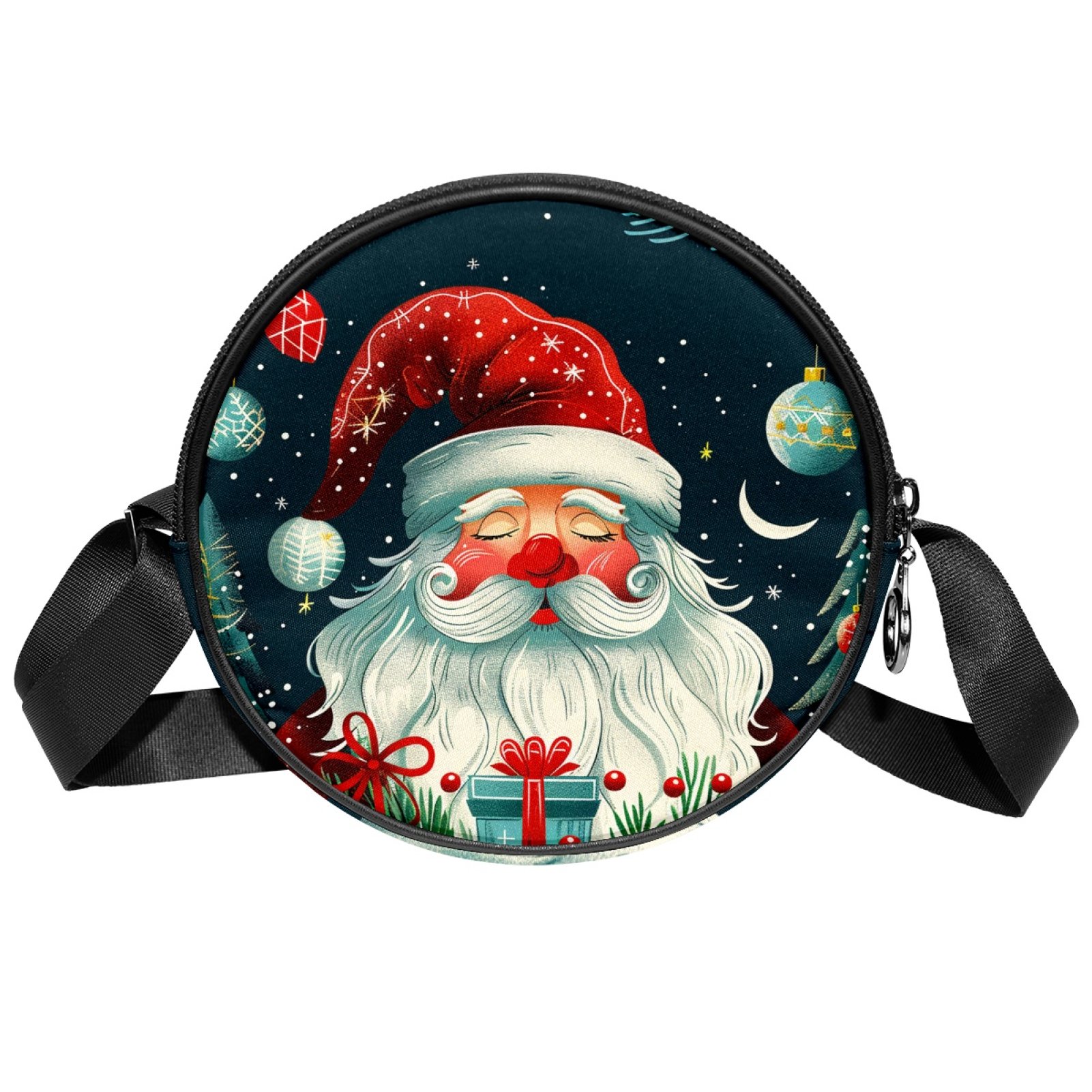 ERJLKXP Christmas Santa Claus Small Crossbody Bags for Women,Casual ...