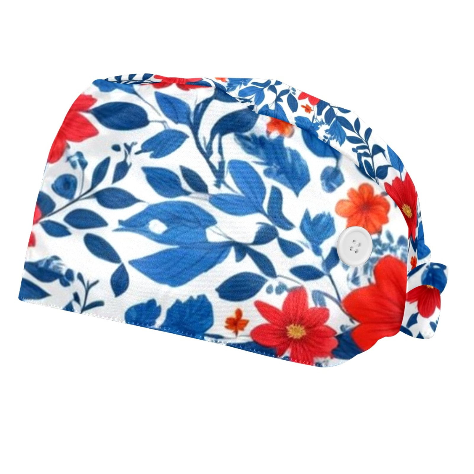 ERJLKXP Scrub Caps Women,Surgical Cap,Nursing Caps for Women,Rose ...