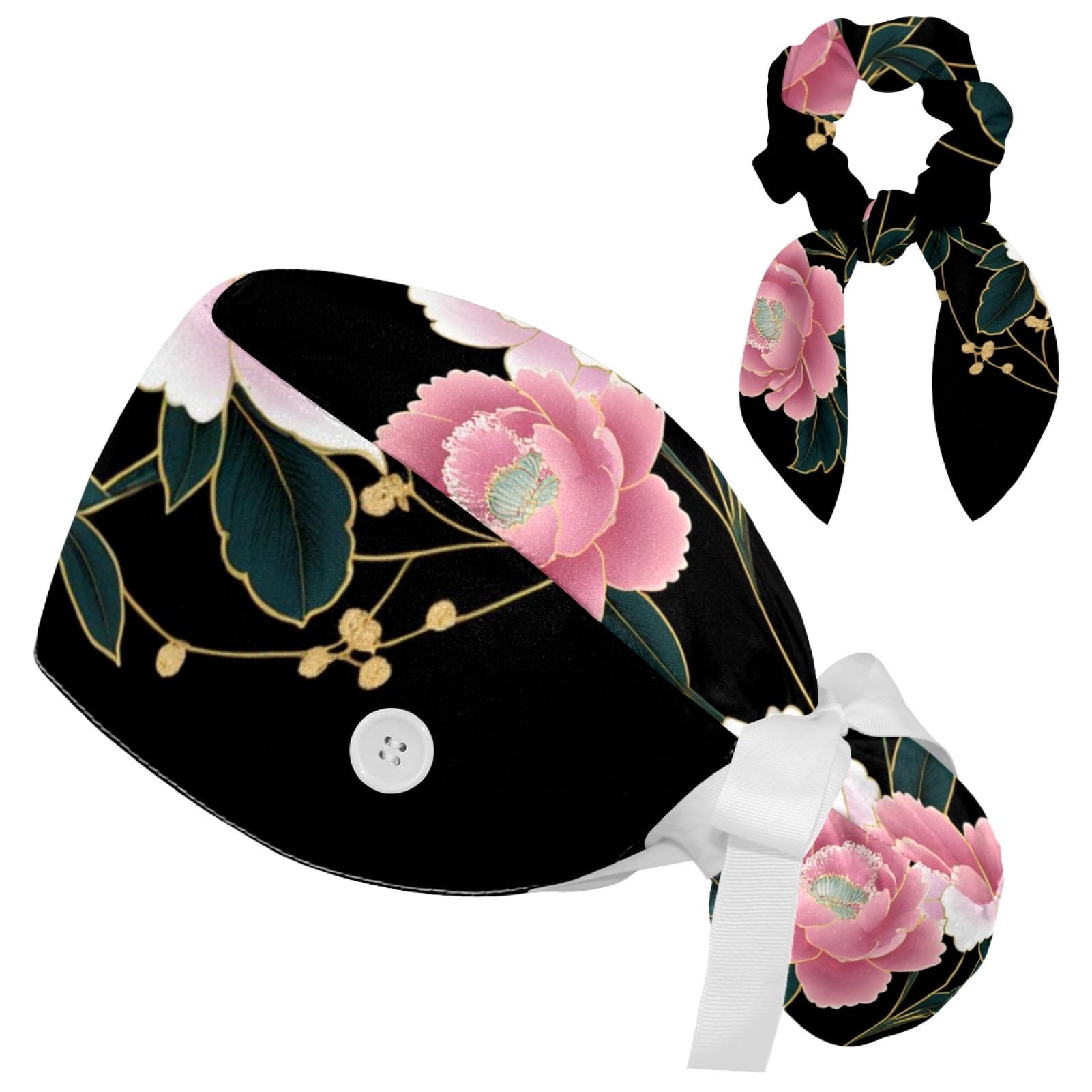 ERJLKXP Scrub Caps Women,Surgical Cap,Scrub Caps Women Satin Lined ...