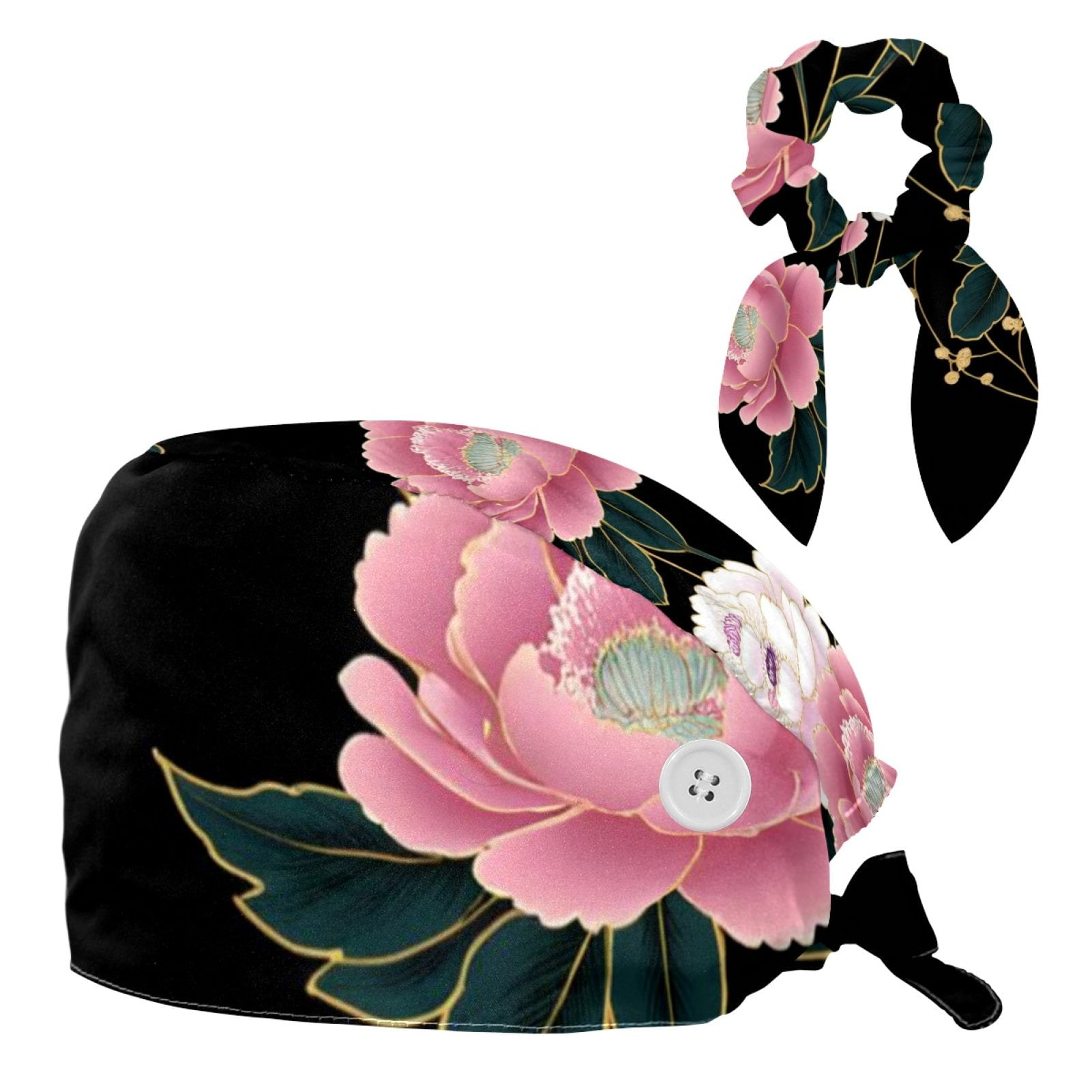 ERJLKXP Scrub Caps Women,Surgical Cap,Scrub Caps Women Satin Lined ...