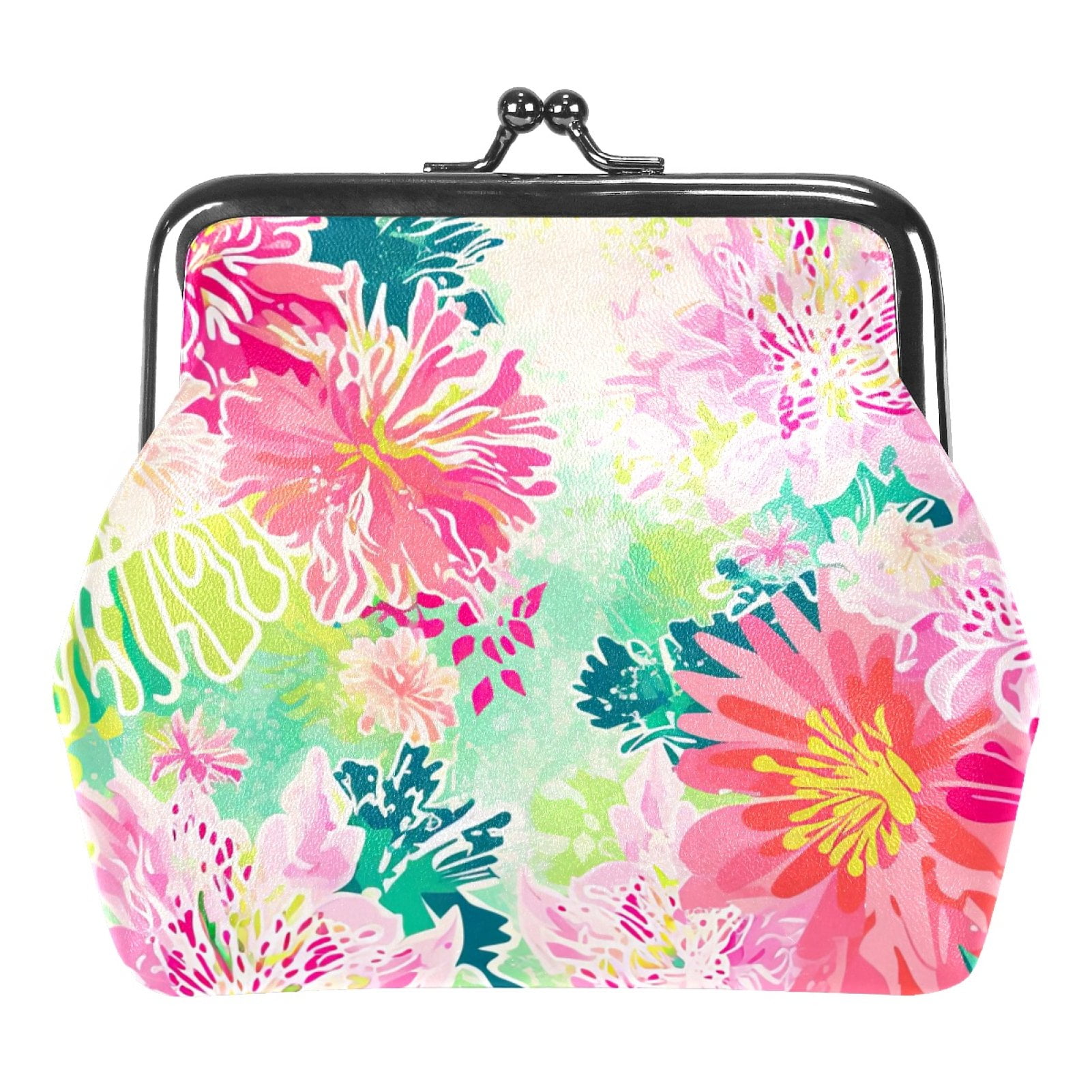 ERJLKXP Tropical Floral Hawaii Flower Vintage Small Coin Purse ...