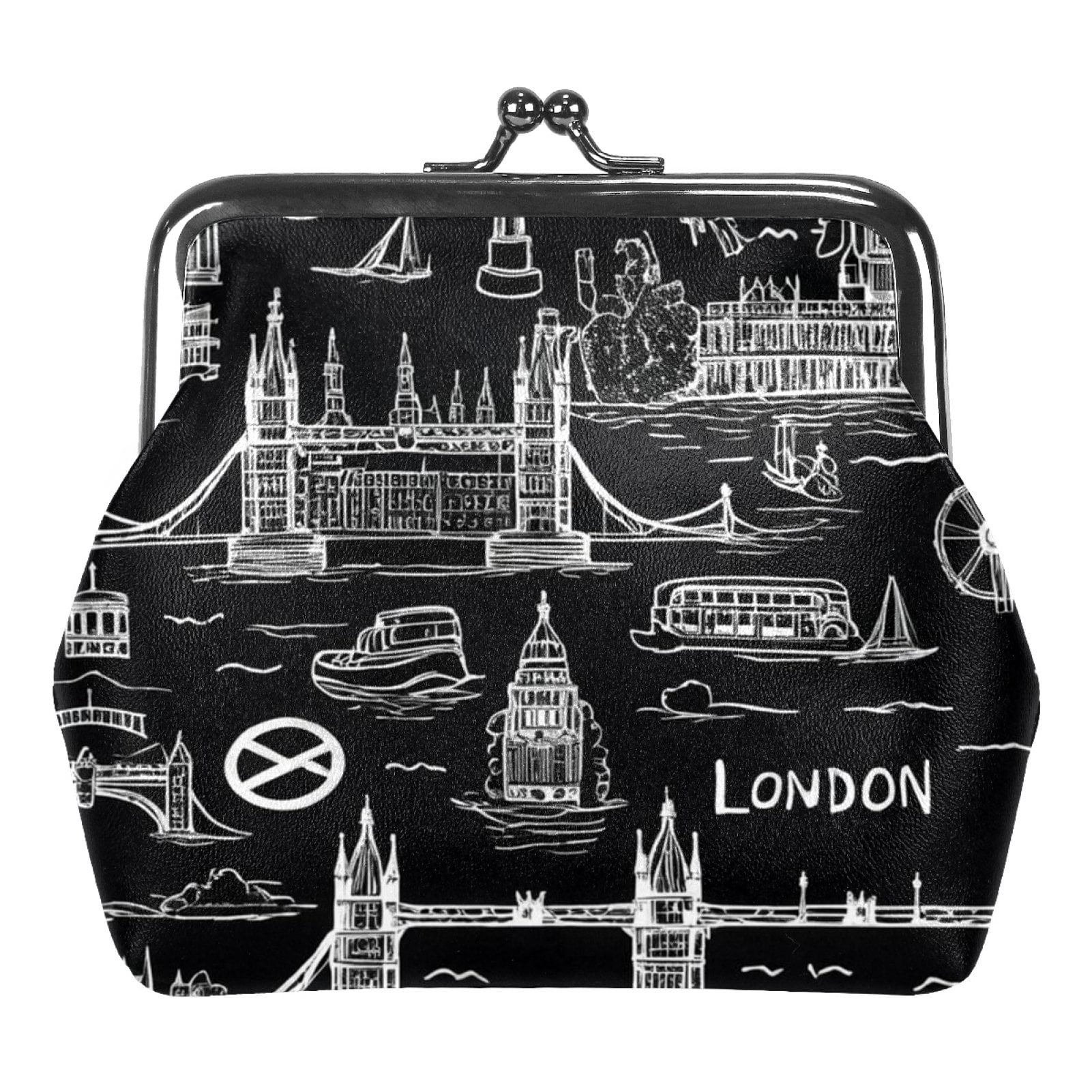 ERJLKXP Vintage Buildings London Bridge Small Coin Purse & Pouchese for ...