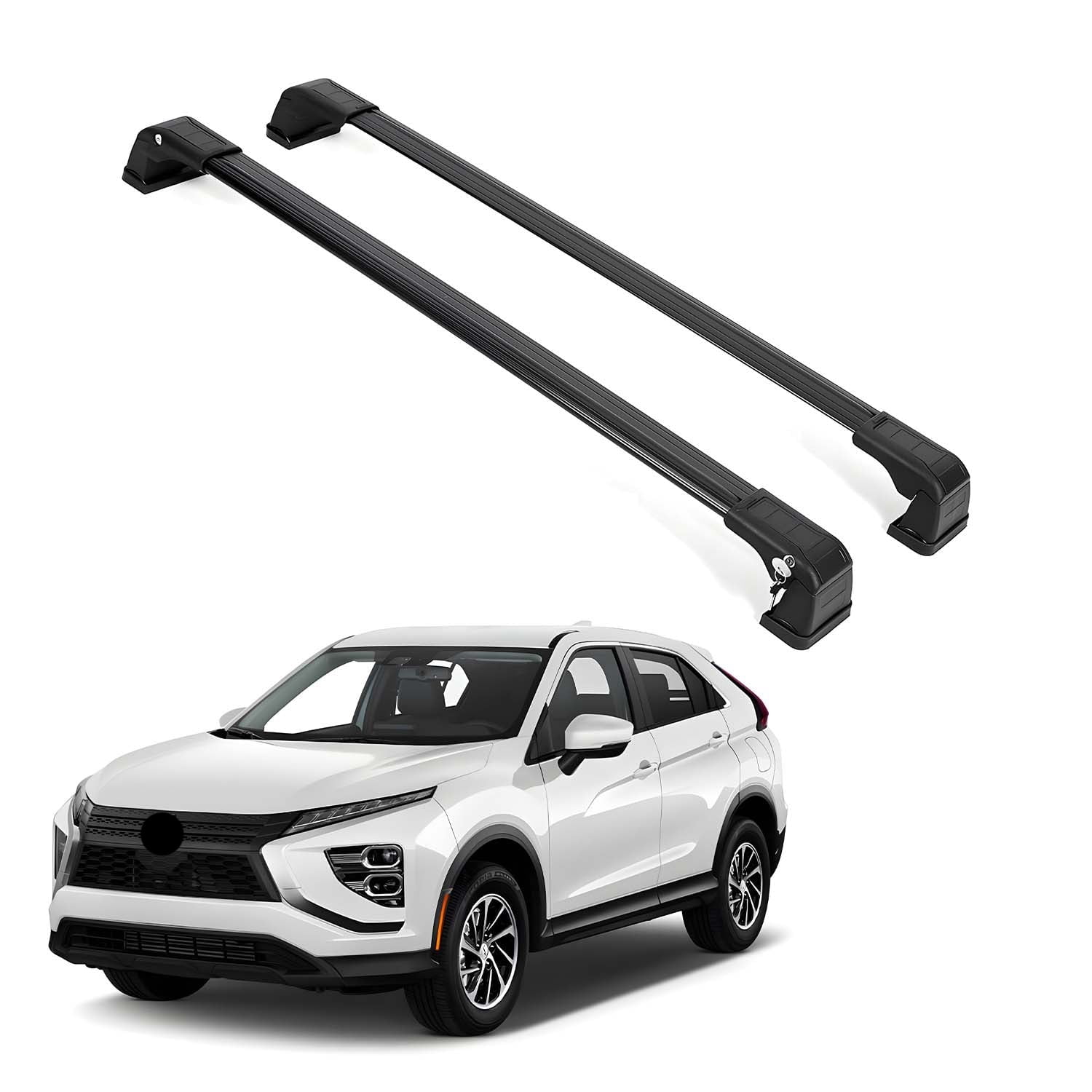 ERKUL Heavy Duty 220 lbs Roof Rack Cross Bars for Mitsubishi Eclipse ...