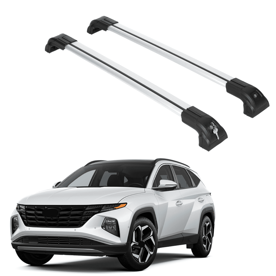 ERKUL Heavy Duty 220lb Roof Rack Cross Bars for Hyundai Tucson SE SEL ...