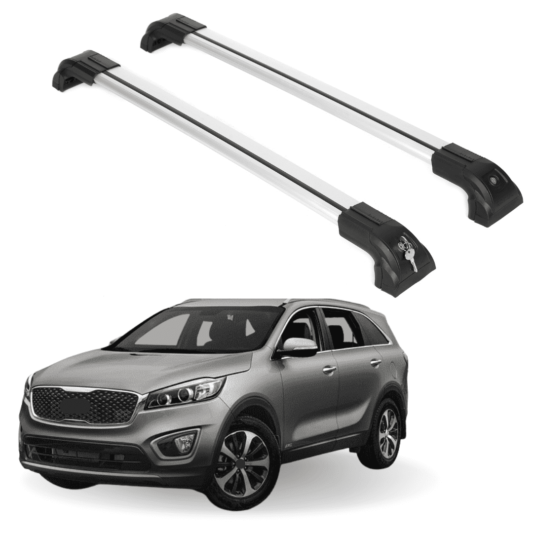 ERKUL Heavy Duty 220lb Roof Rack Cross Bars for Kia Sorento 2016-2020 ...