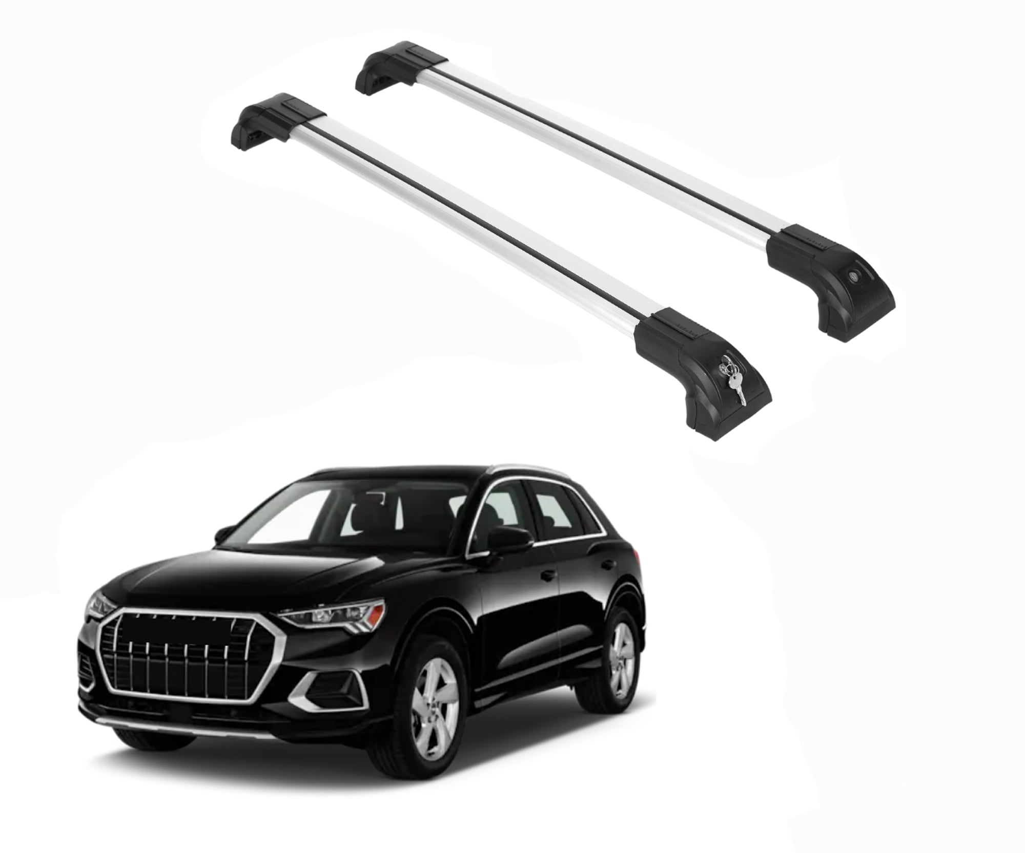 ERKUL Heavy Duty 220lbs Roof Rack Cross Bars for Audi Q3 2019-2025 ...