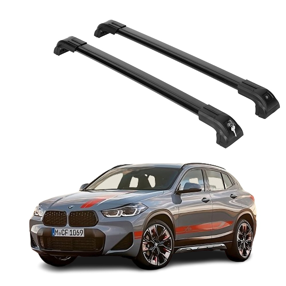 ERKUL Heavy Duty 220lbs Roof Rack Cross Bars for BMW X2 2018-2023 ...