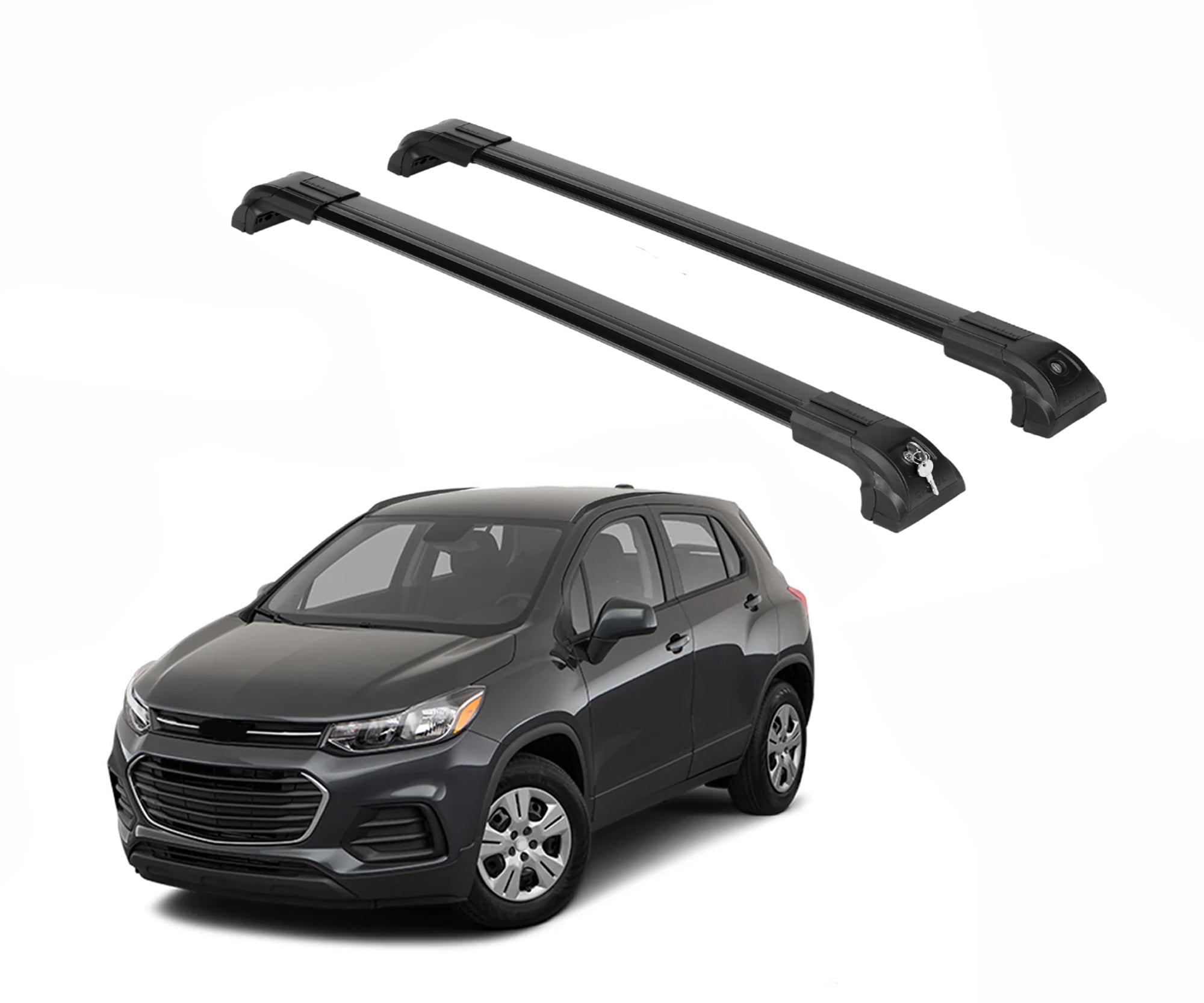 ERKUL Heavy Duty 220lbs Roof Rack Cross Bars for Chevrolet Chevy Trax ...
