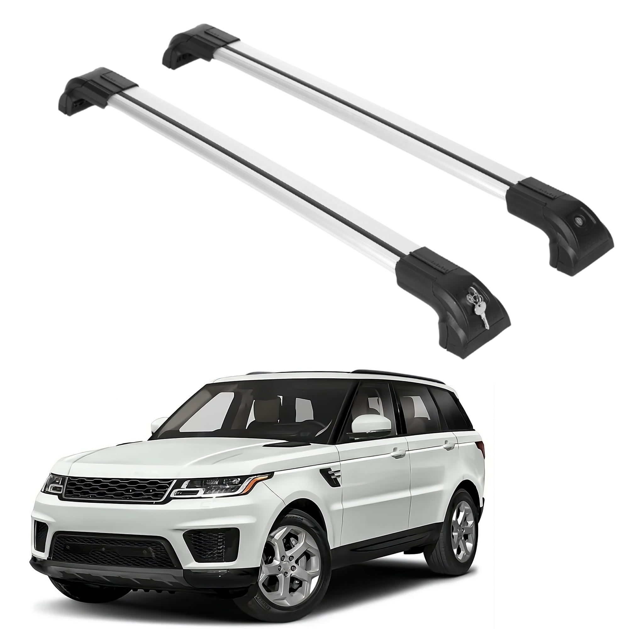 ERKUL Heavy Duty 220lbs Roof Rack Cross Bars for Range Rover Sport 2014 ...
