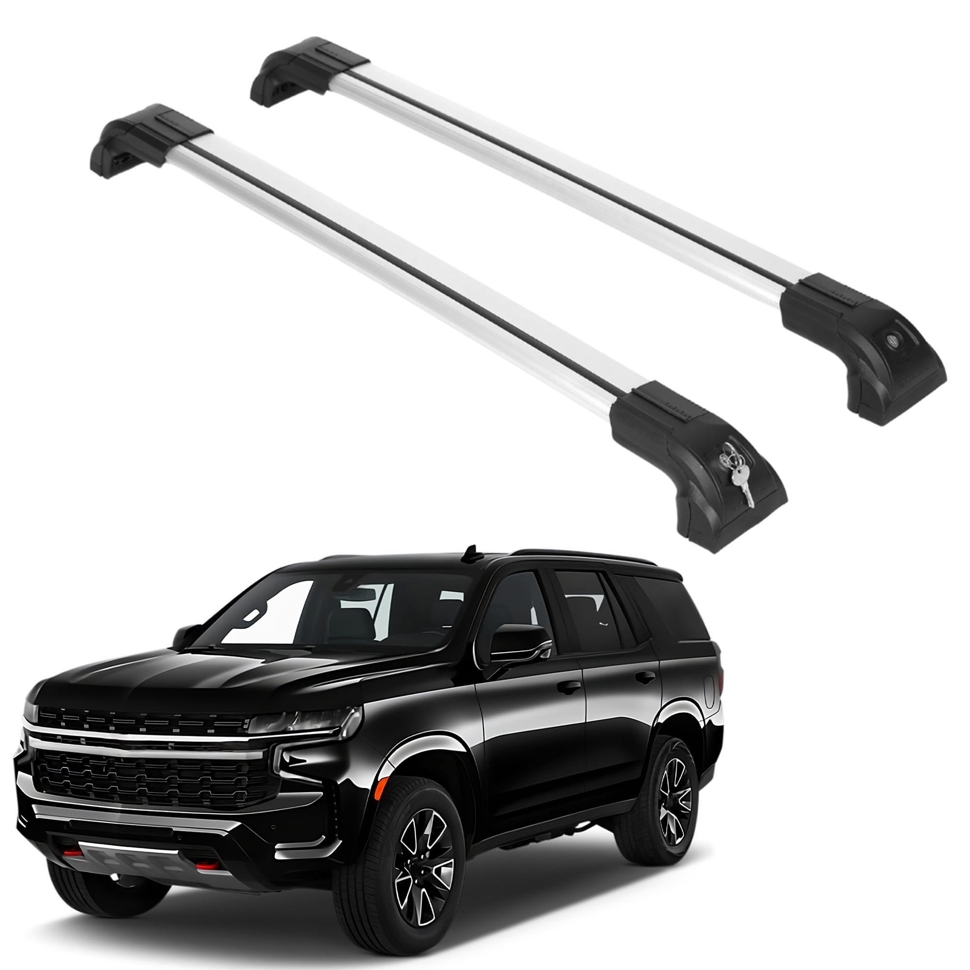 ERKUL Heavy Duty Roof Rack Cross Bars for Chevrolet Chevy Tahoe 2021 ...